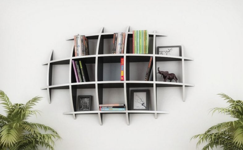 48 Incredibly Cool Bookshelves That Are Unique