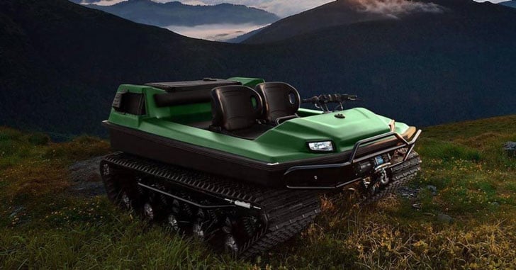The Tinger Track C500 Personal Tank: A Vehicle That Redefines ...