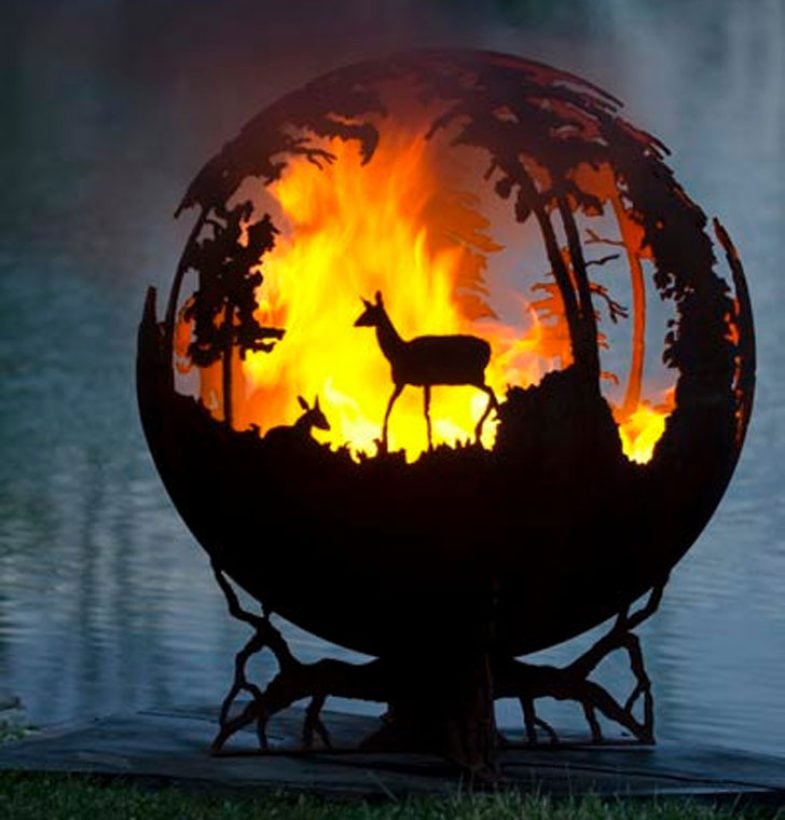 49 Incredibly Cool Fire Pits You Can Buy For Your Home!