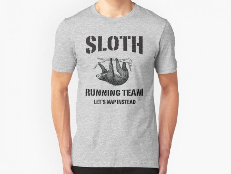 33 Greatest Sloth T-Shirts You Can Buy For Men And Women