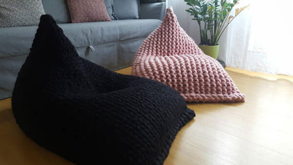 Chunky Merino Wool Kids Bean Bags