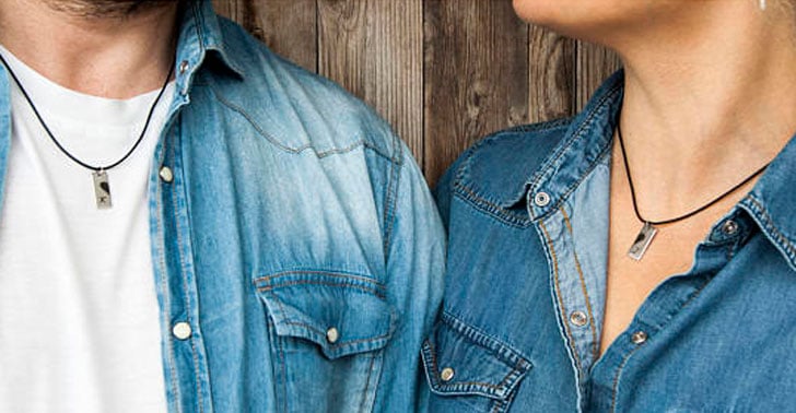 43 BEST Matching His And Hers Necklaces for Boyfriend And Girlfriends!