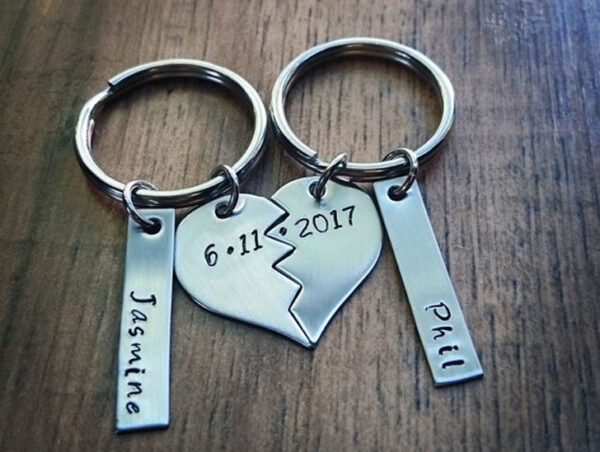 34 Matching Couples Keychains for Him and Her