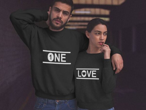 30 Cute Matching Couples Sweatshirts For Couples