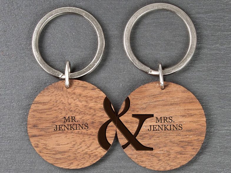 34 Matching Couples Keychains for Him and Her