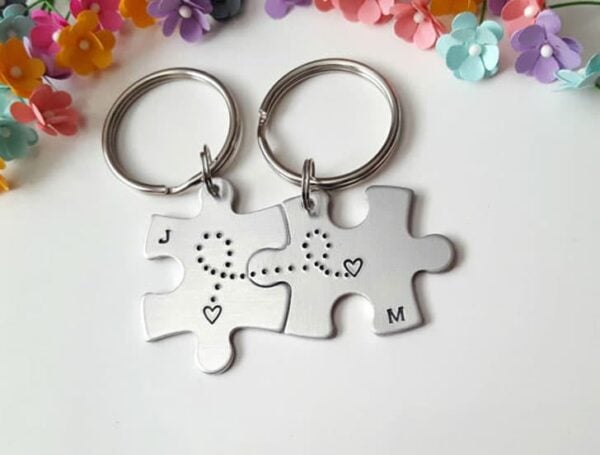 34 Matching Couples Keychains for Him and Her