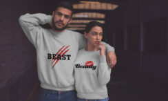 30 Cute Matching Couples Sweatshirts For Couples
