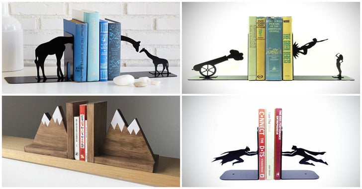 36 Cool Bookends for Book Lovers