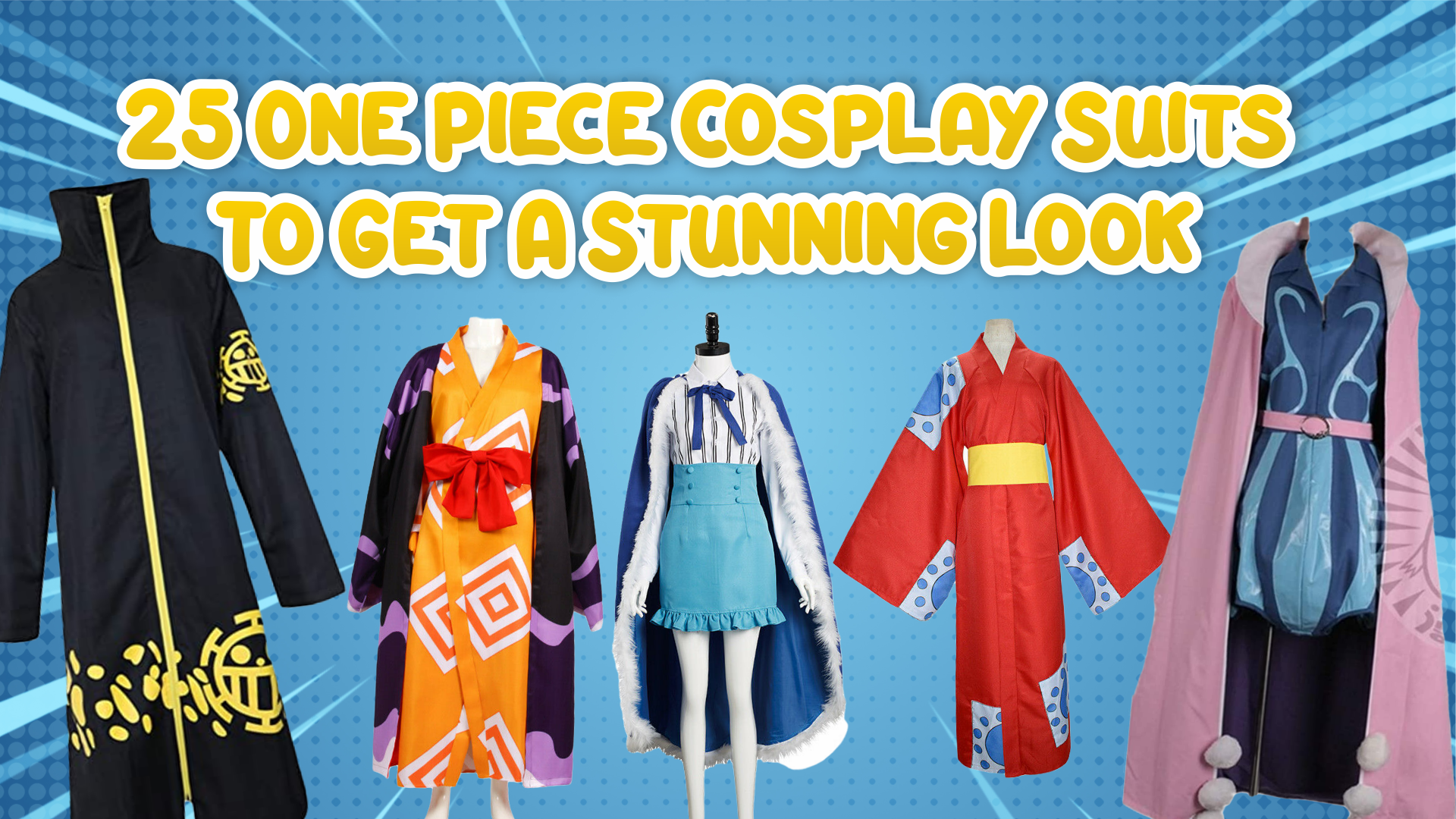 32 One Piece Cosplay Suits to Get A Stunning Look