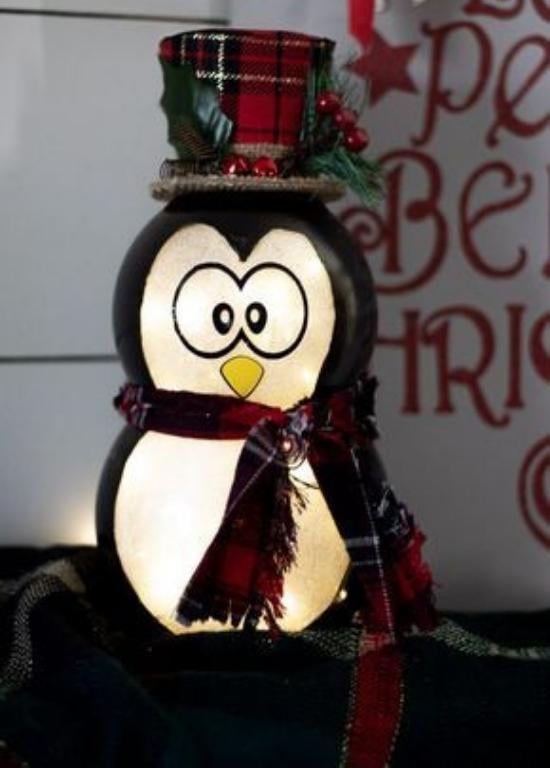 25 Easy and Creative Fish Bowl Christmas Decoration Ideas