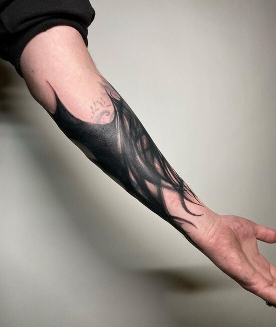 25 Futuristic Cyber Sigilism Tattoos Design Ideas