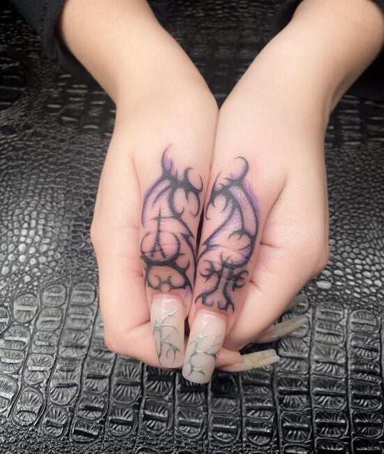 25 Futuristic Cyber Sigilism Tattoos Design Ideas