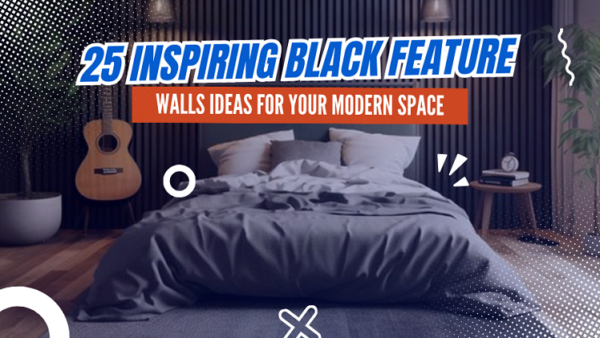 25 Inspiring Black Feature Walls Ideas for Your Modern Space