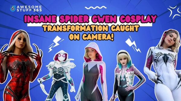 25 Insane Spider Gwen Cosplay Transformation Caught on Camera!