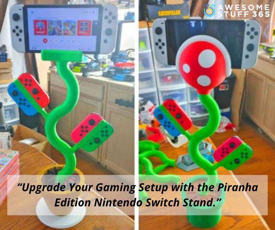 Upgrade Your Gaming Setup with the Piranha Edition Nintendo Switch Stand