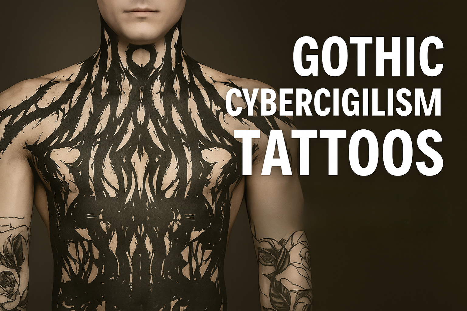 Gothic Cybercigilism Tattoos That Feel Sacred and Futuristic