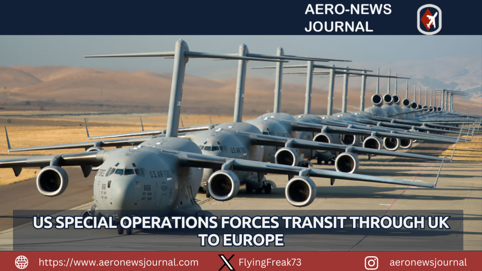 U.S. Special Operations Forces Transit through Key Strategic Locations ...